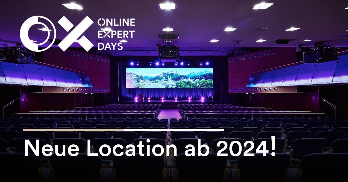 Die Location der Online Expert Days in Salzburg